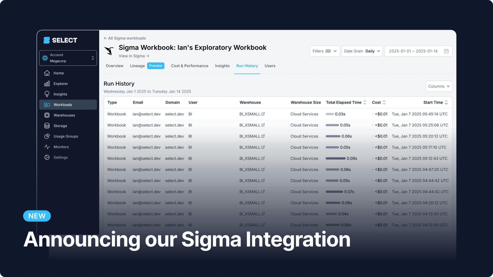 Announcing our Sigma Integration | Changelog